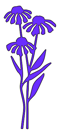 The Paper Cut: Cone Flower Die