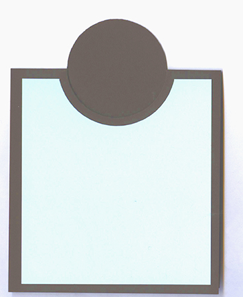 The Paper Cut: Bib Card Overlay Kit - 10 ct Hot Fudge/Sno Cone